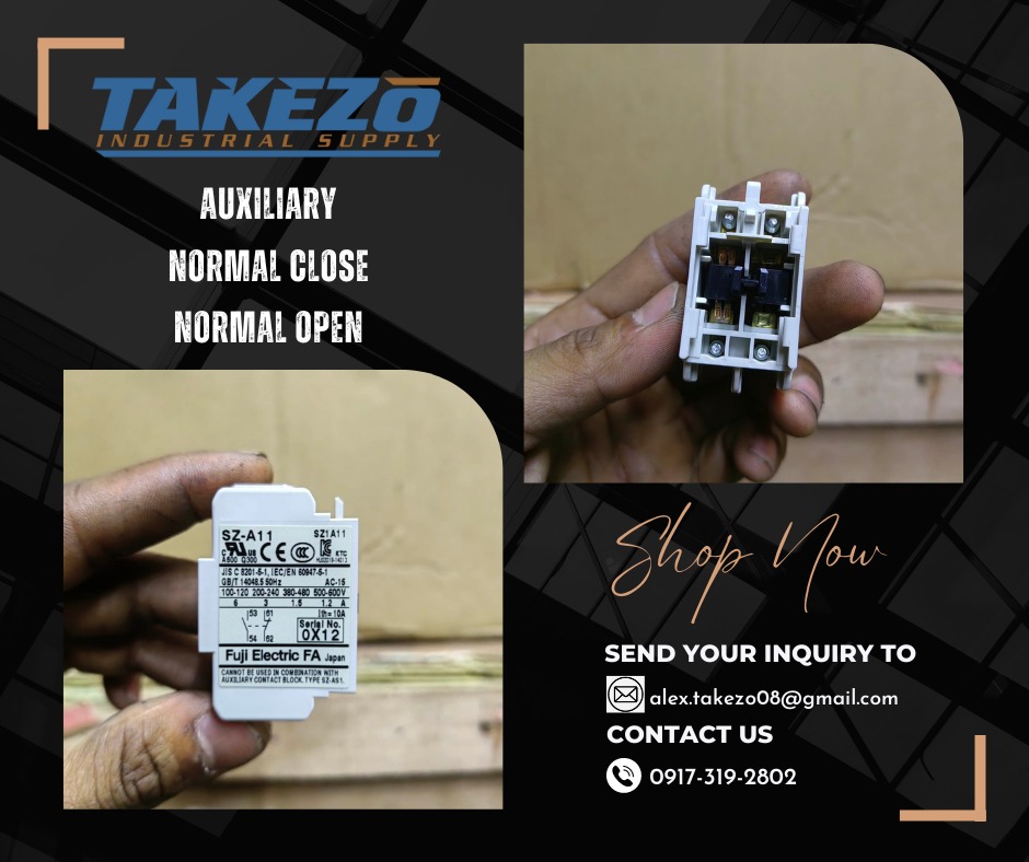 AUXILIARY NORMAL OPEN NORMAL CLOSE, Commercial & Industrial, Industrial ...