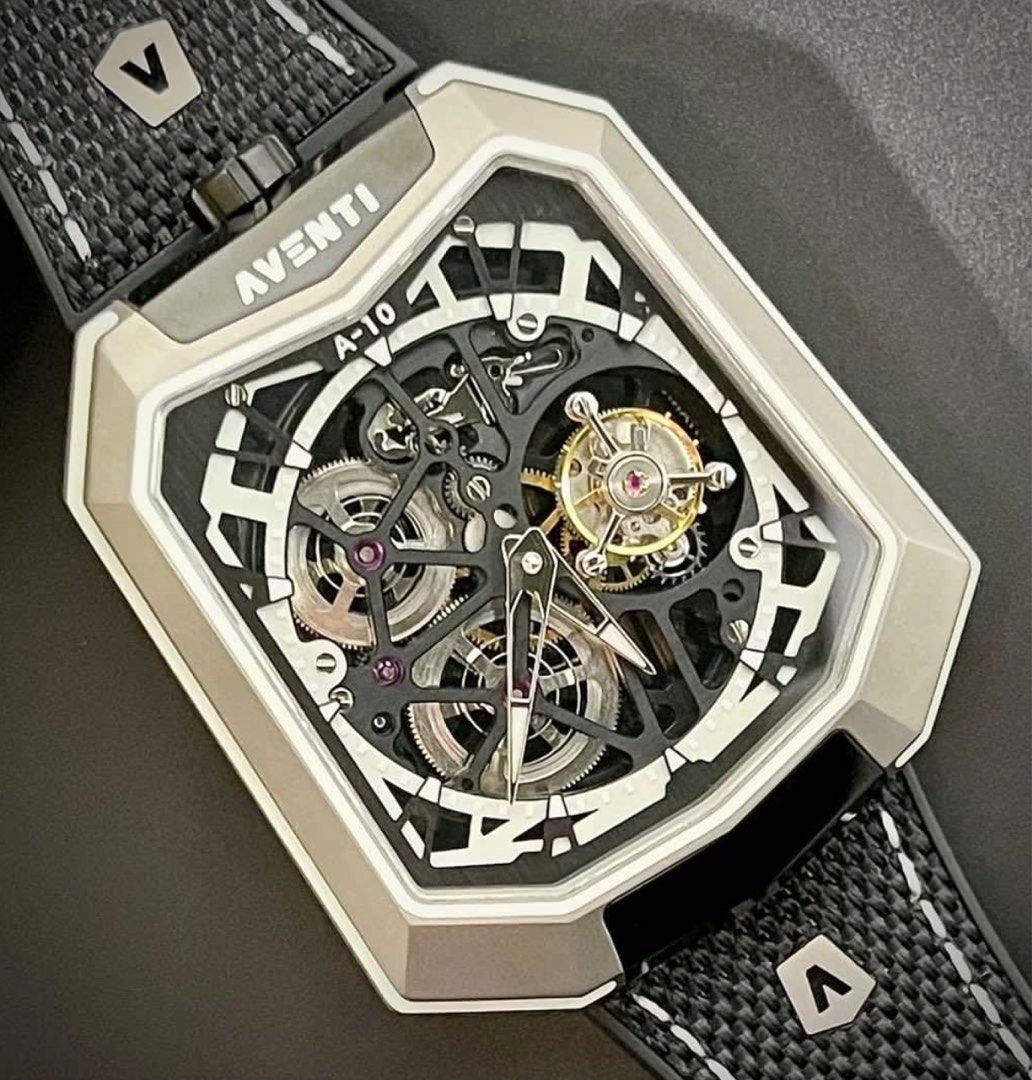 Aventi A-10 Titanium Tourbillon BRAND NEW, Luxury, Watches on Carousell