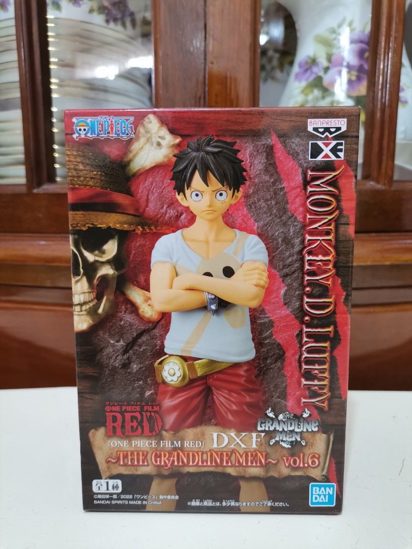 Banpresto One Piece DXF Film Red Luffy, Hobbies & Toys, Toys & Games on ...