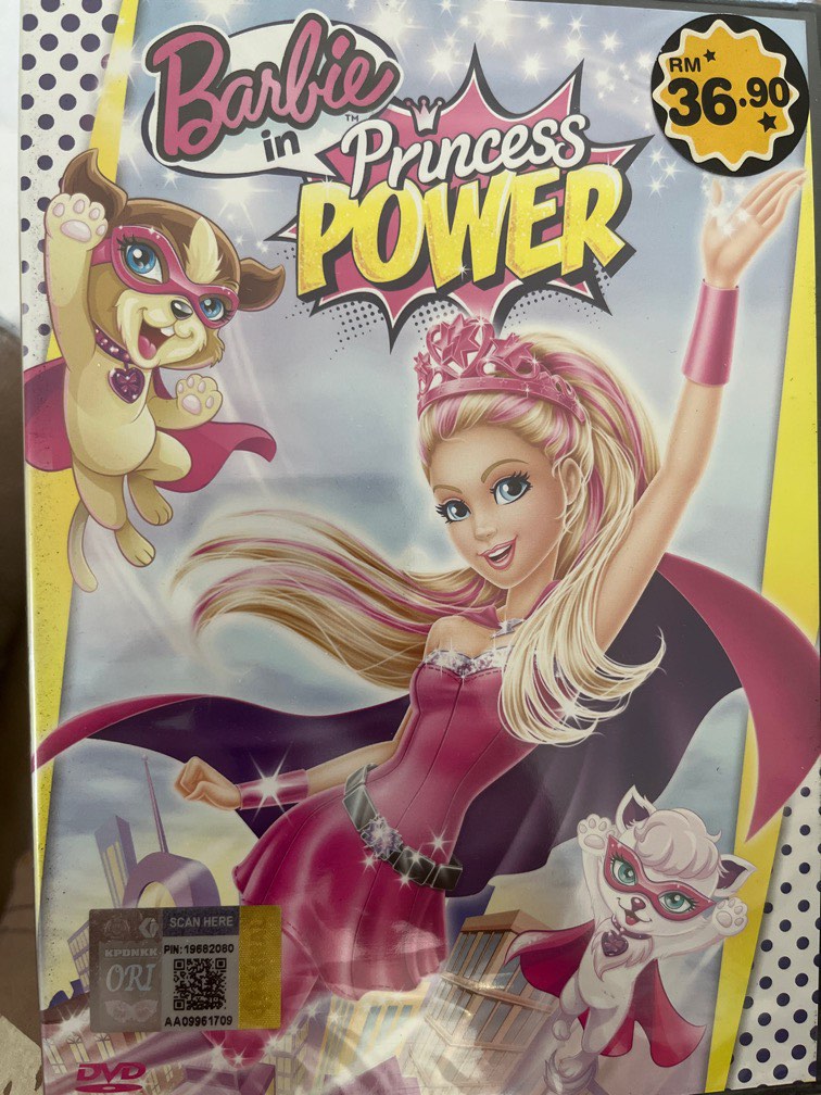 Barbie DVDs, Hobbies & Toys, Music & Media, CDs & DVDs on Carousell
