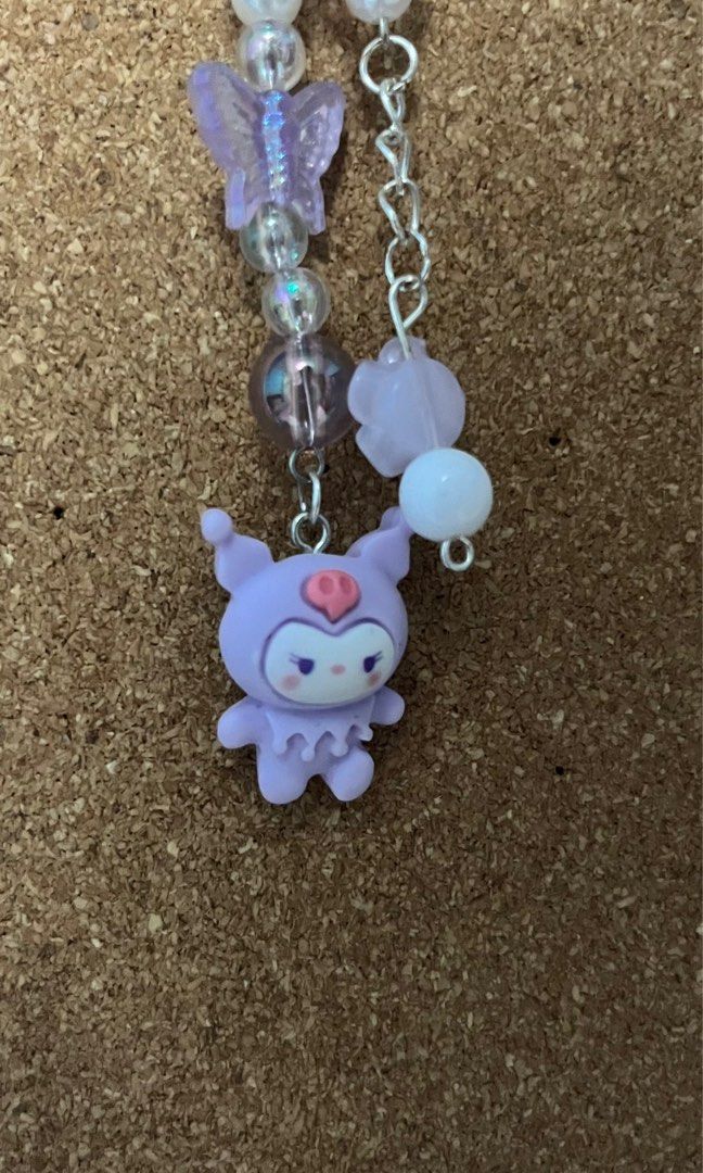 beaded sanrio keychains, Women's Fashion, Jewelry & Organisers, Charms ...