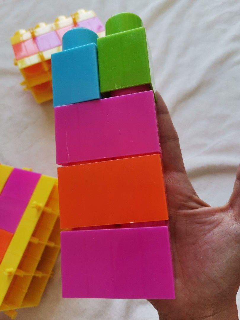 Big Plastic Blocks on Carousell