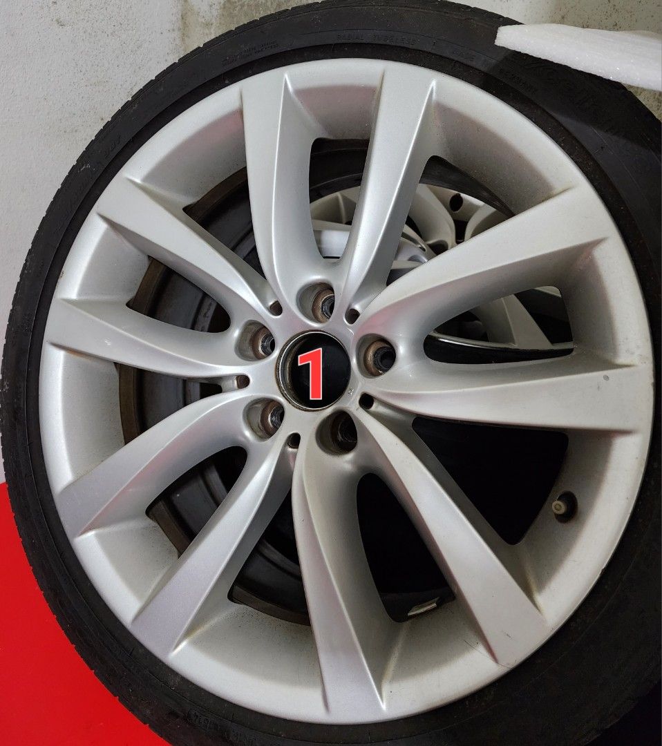 BMW F10 535i Original 19" Rim, Car Accessories, Tyres & Rims on Carousell