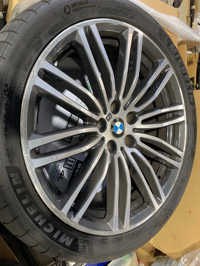 BMW G30 Original M Sport Rims 5x112, Car Accessories, Tyres & Rims on ...