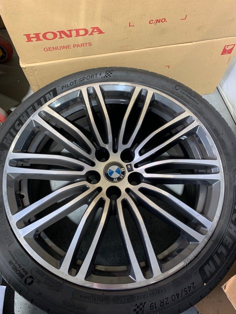BMW G30 Original M Sport Rims 5x112, Car Accessories, Tyres & Rims on ...