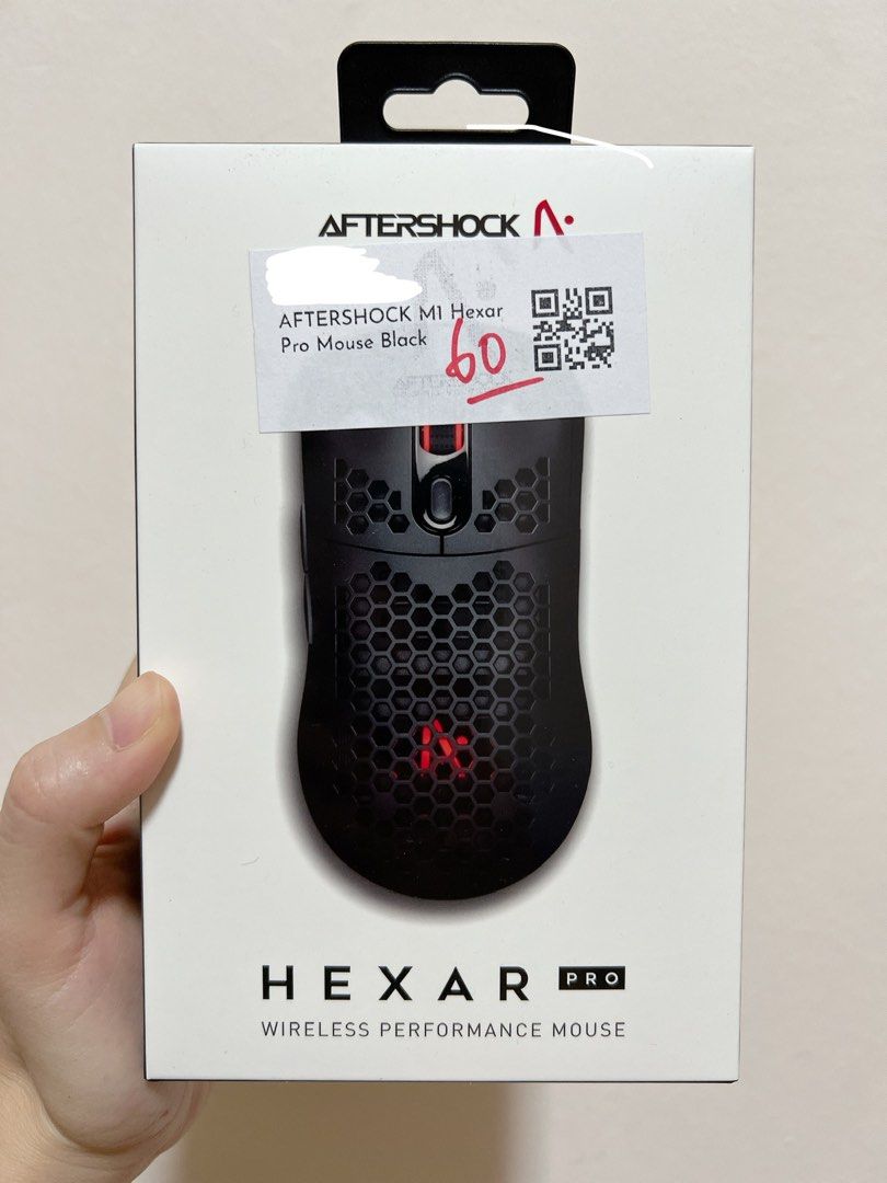 BNIB Aftershock Hexar Pro Wireless Gaming Mouse, Computers & Tech ...