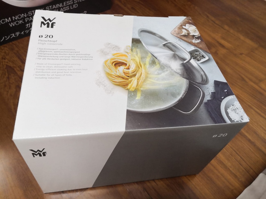 Brand New: WMF Provence Plus 20cm High Casserole with Lid, Furniture ...