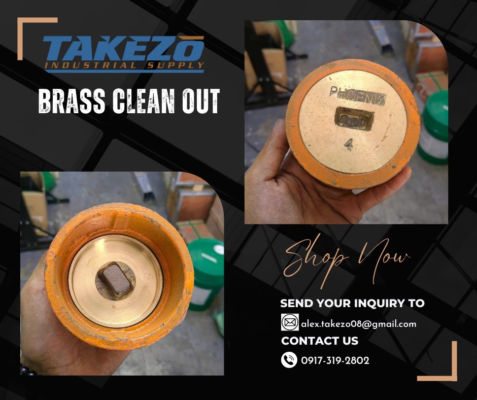 BRASS CLEANOUT, Commercial & Industrial, Industrial Equipment on Carousell