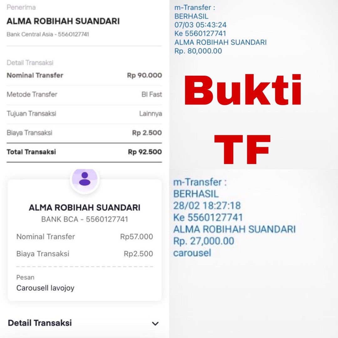 BUKTI TRANSFER BUYER, Buku & Alat Tulis, Buku Pelajaran di Carousell