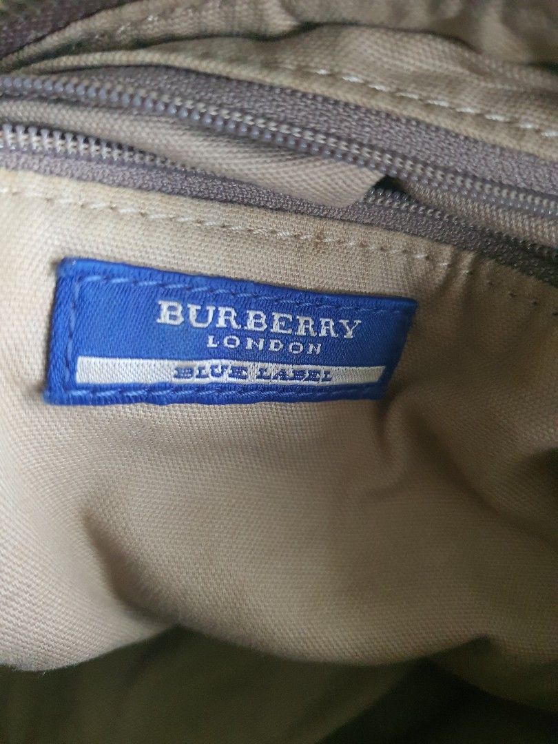 Burberry blue label, Women's Fashion, Bags & Wallets, Shoulder Bags on ...