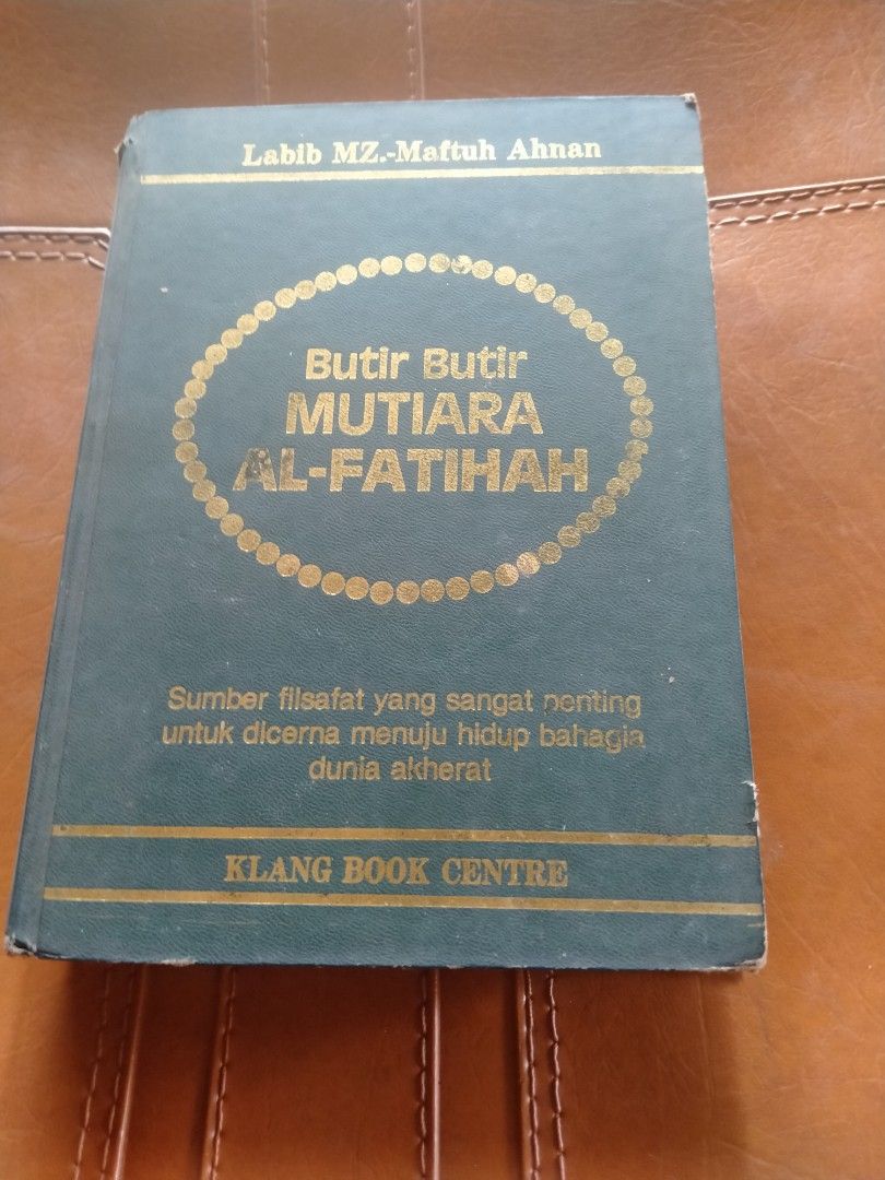 butir - butir Mutiara Al - Fatihah, Hobbies & Toys, Books & Magazines ...