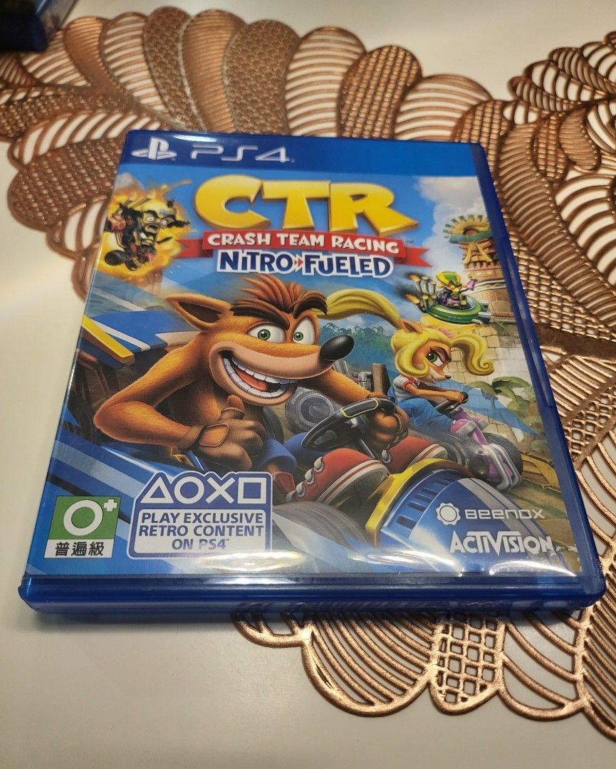 CTR, Video Gaming, Video Games, PlayStation on Carousell