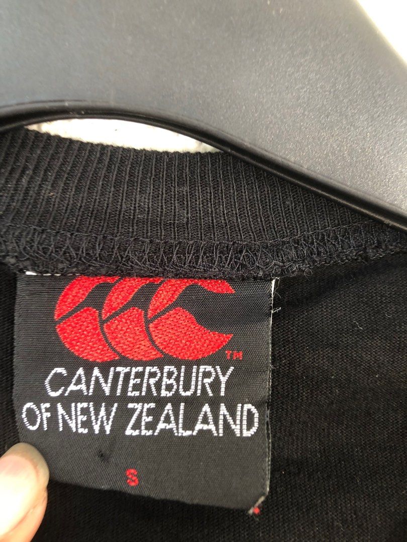 Canterbury All Black, Men's Fashion, Tops & Sets, Tshirts & Polo Shirts on Carousell
