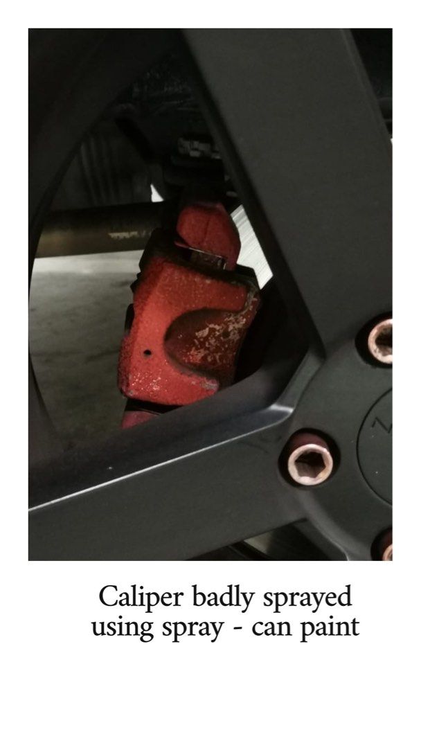 Car caliper spray painting. Automotive paint, Car Accessories, Car ...