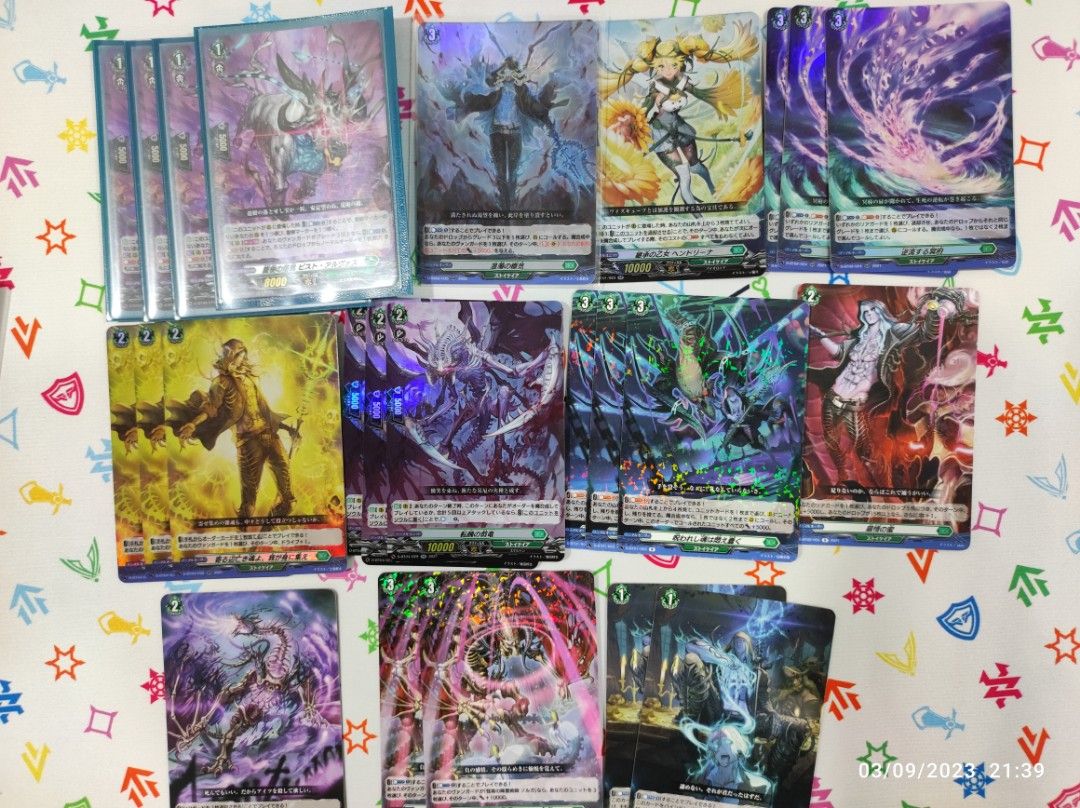 Cardfight Vanguard Zorga Deck, Hobbies & Toys, Toys & Games on Carousell