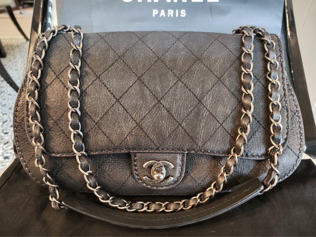 Chanel Messenger Crossbody in SHW, Luxury, Bags & Wallets on Carousell