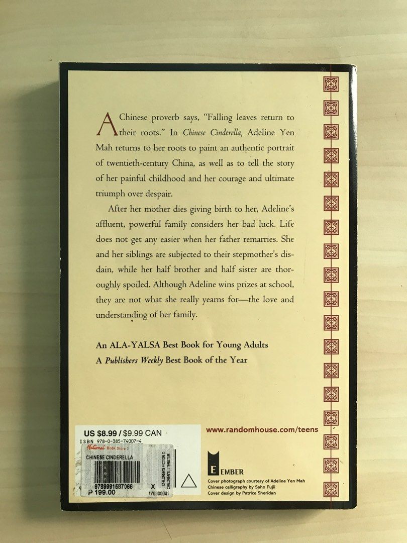 Chinese Cinderella adeline yen mah on Carousell