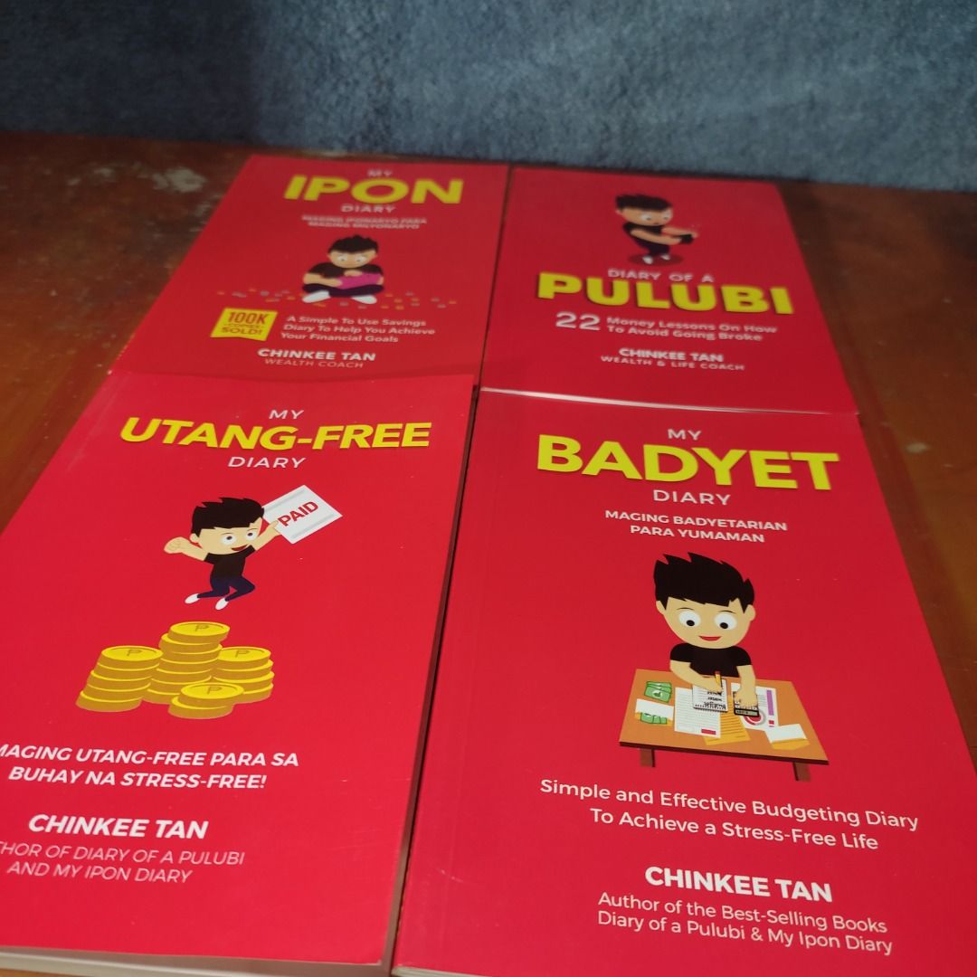 Chinkee Tan Books Ipon Savings Books 4 in 1 Bundle, Hobbies & Toys, Books & Magazines, Textbooks ...