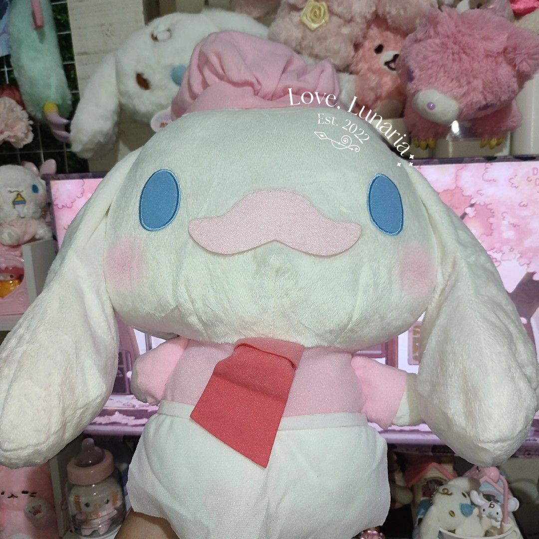 cinnamoroll chef plush, Hobbies & Toys, Toys & Games on Carousell