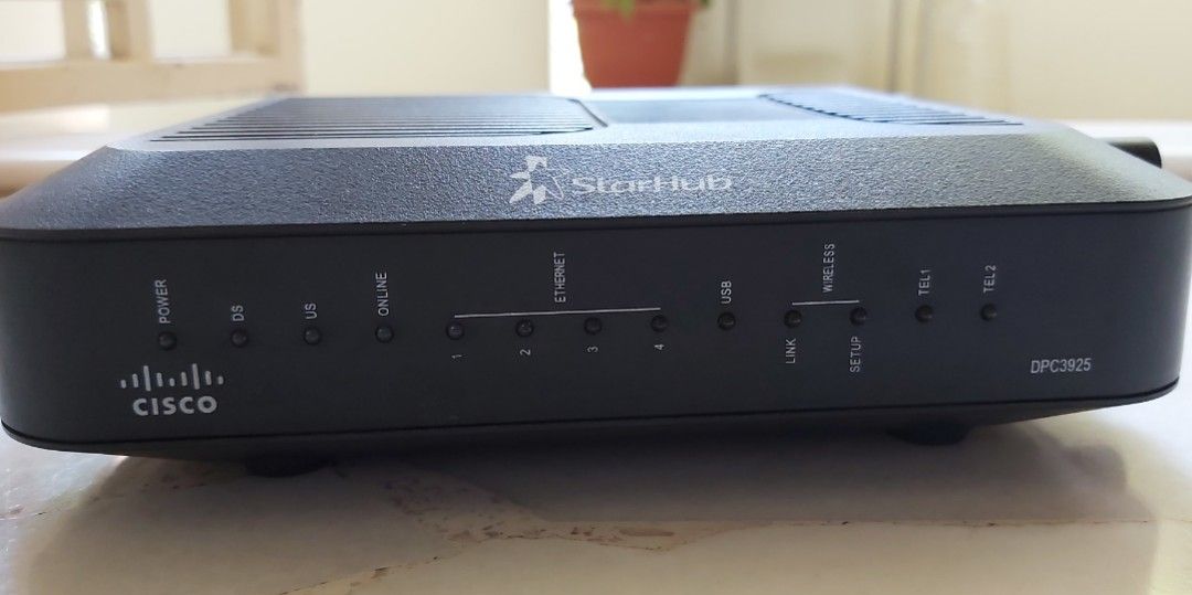 Cisco Starhub Cable Modem, Computers & Tech, Parts & Accessories ...