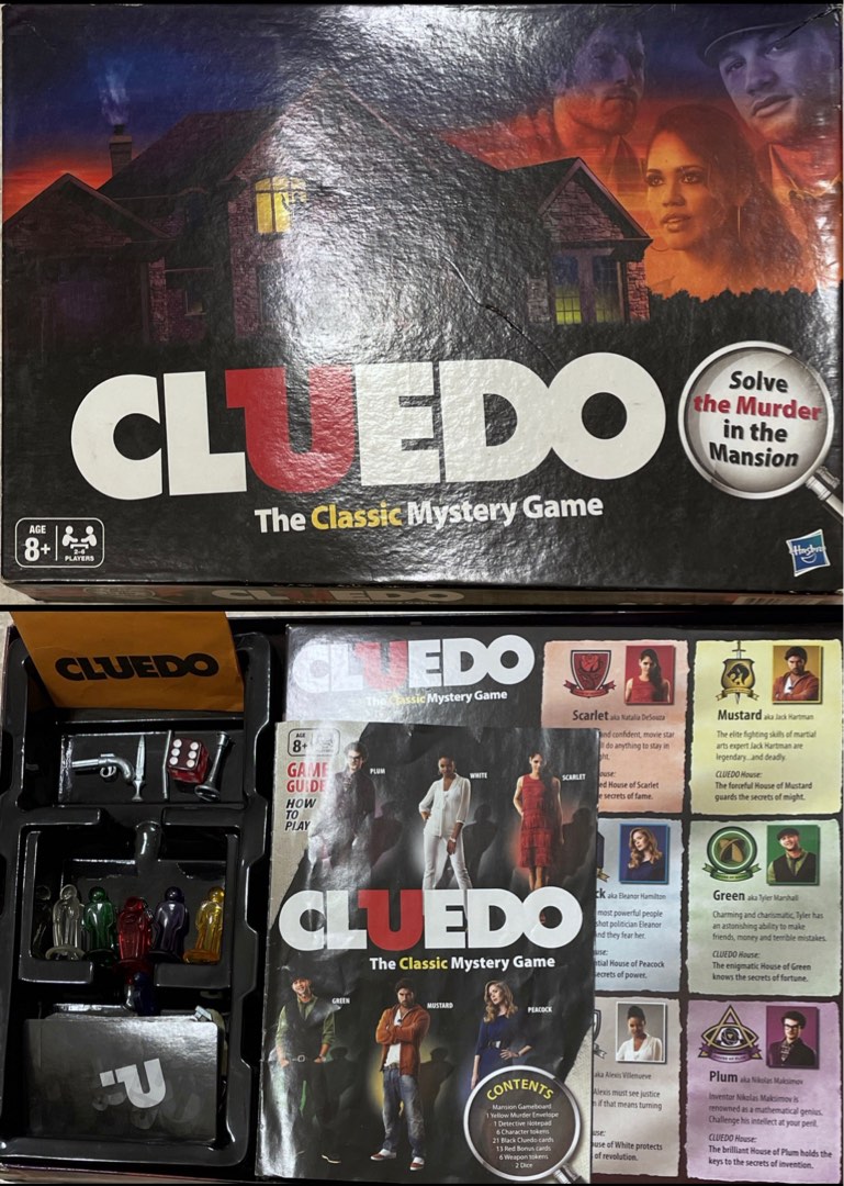Cluedo, Hobbies & Toys, Toys & Games on Carousell