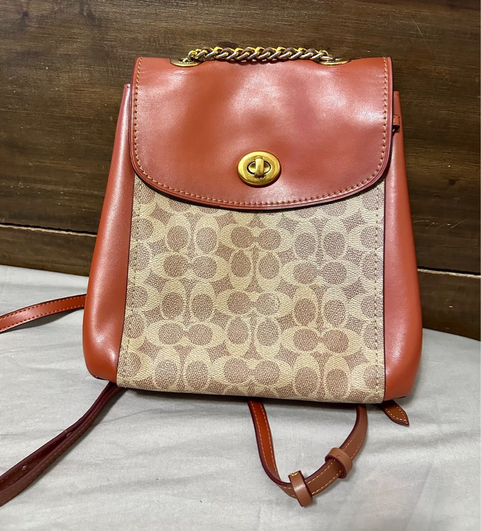 Coach Parker Backpack Convertible, Luxury, Bags & Wallets on Carousell
