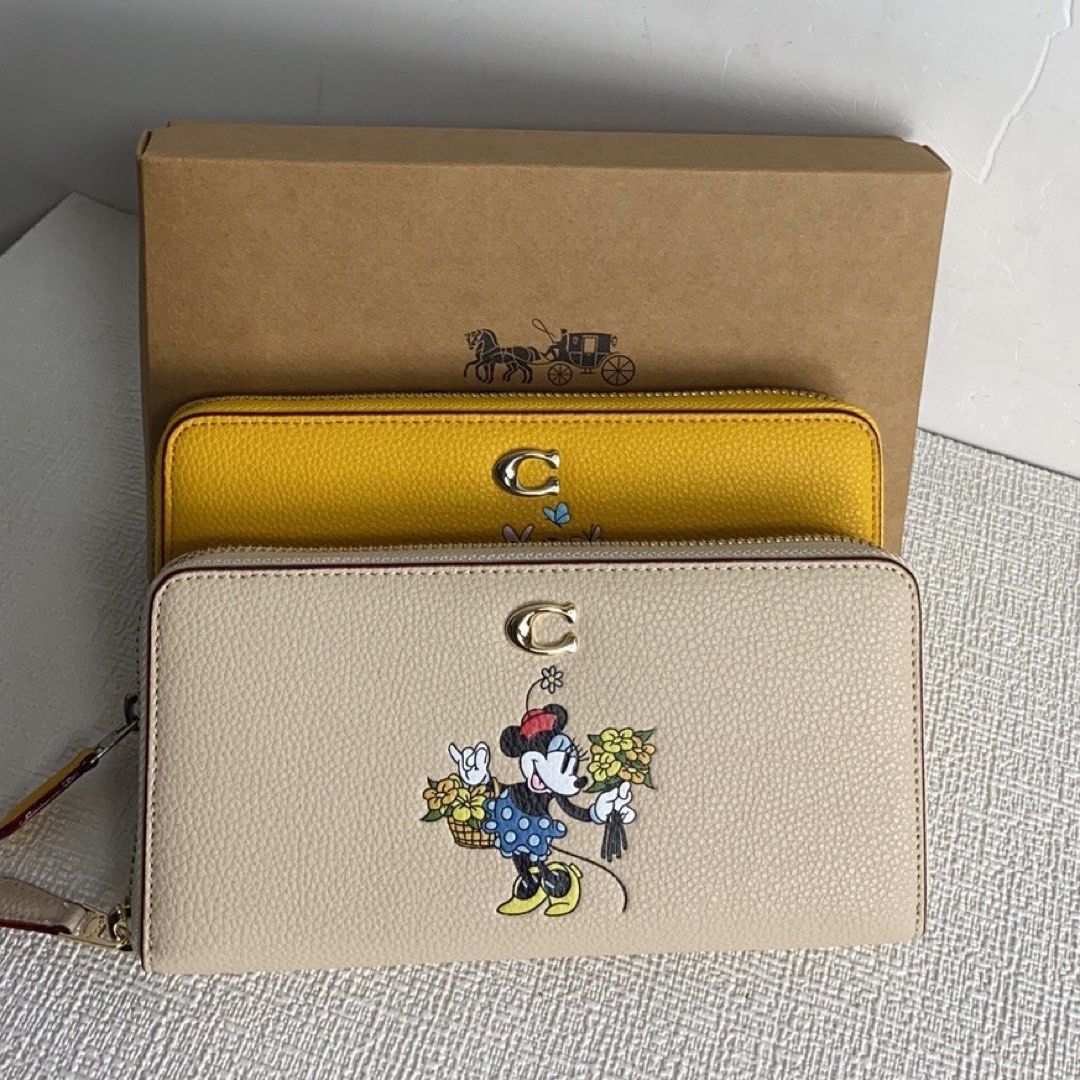 Coach X Disney Long Wallet, Women's Fashion, Bags & Wallets, Wallets ...