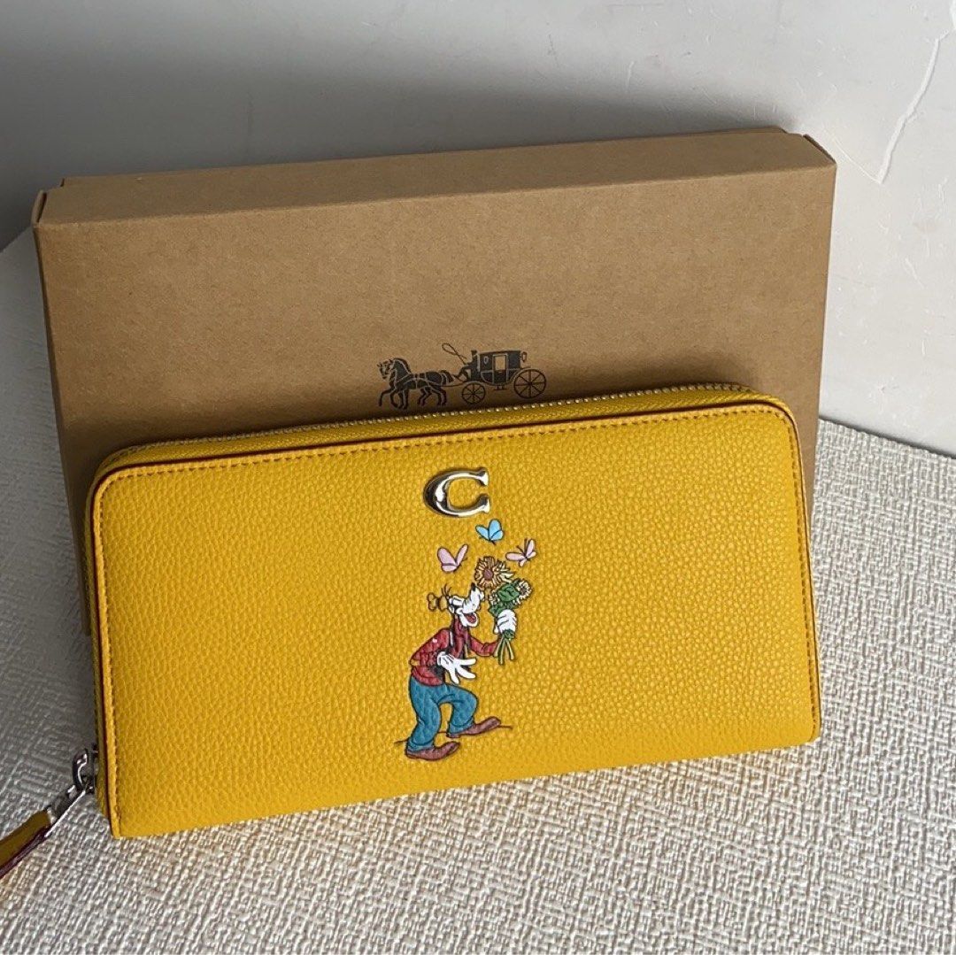 Coach X Disney Long Wallet, Women's Fashion, Bags & Wallets, Wallets ...