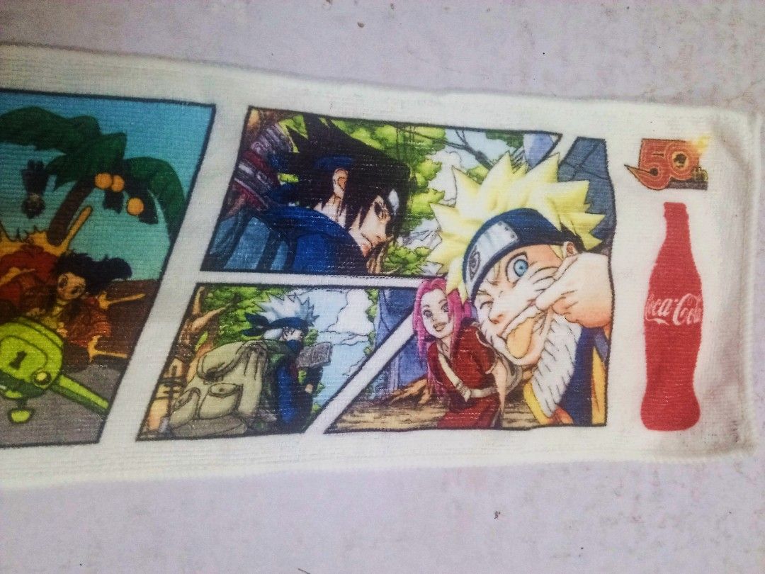 Coca - Cola 50th Years x Anime One Piece, Samurai X, Naruto, Yuyu ...