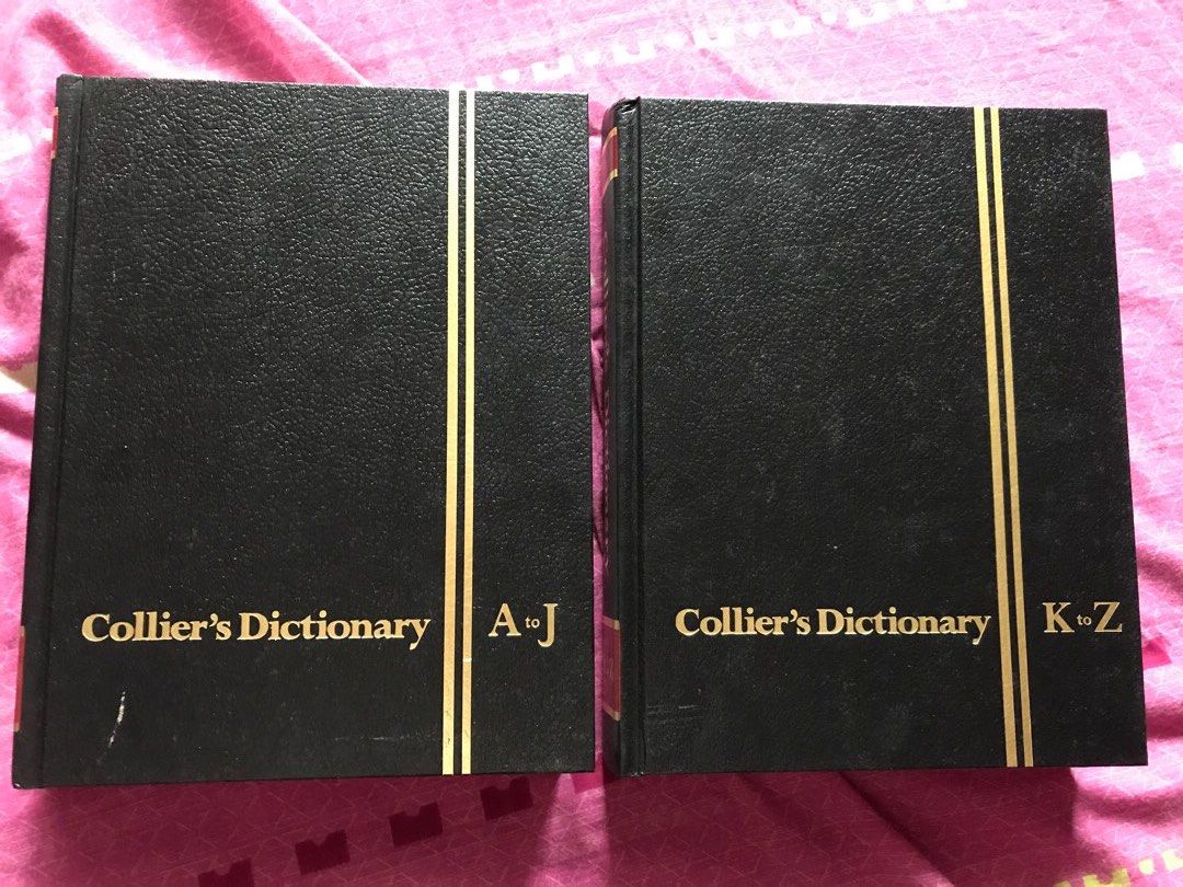 Collier's Encyclopedia Dictionary A-K/L-Z, Hobbies & Toys, Memorabilia ...