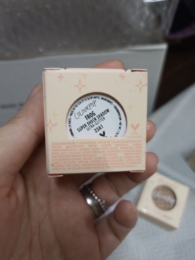 Colourpop supershock eyeshadow frog on Carousell