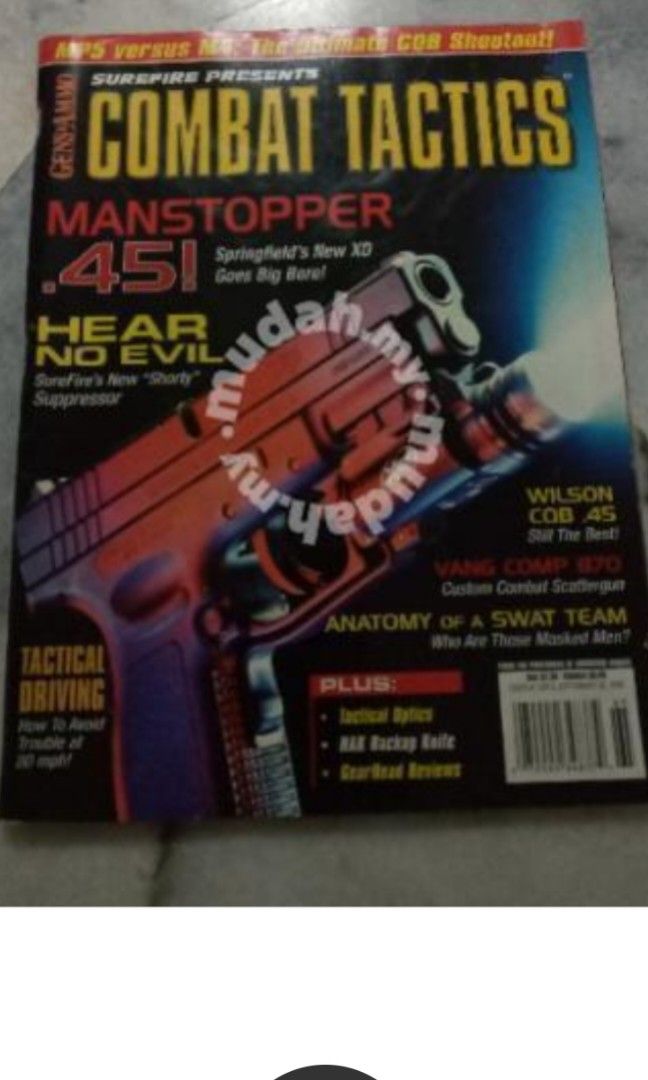 CombatTactics Book, Hobbies & Toys, Books & Magazines, Magazines on ...