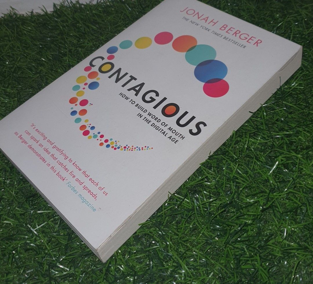 Contagious by Jonah Berger (Marketing Book) on Carousell