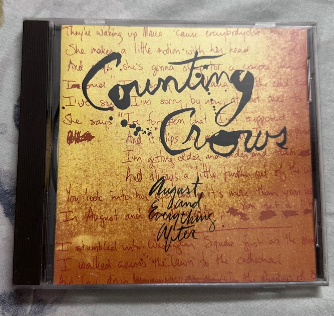 Counting Crows CD, Hobbies & Toys, Music & Media, CDs & DVDs on Carousell