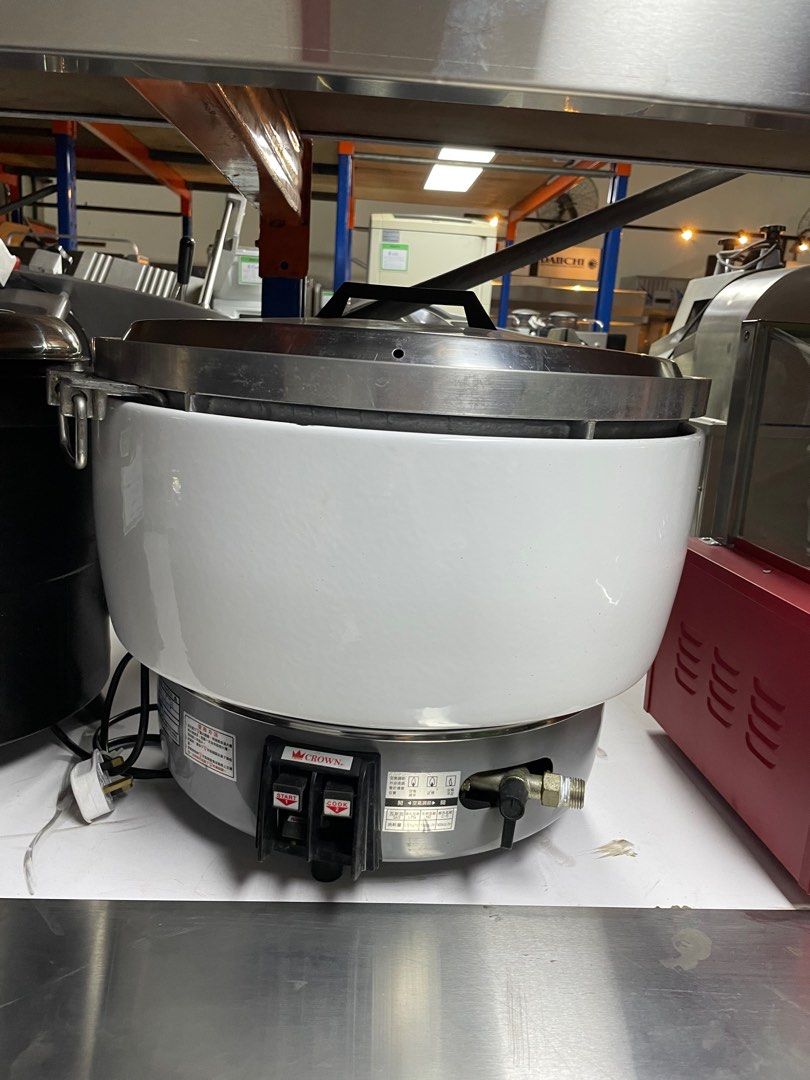 Crown gas rice cooker 10L / commercial rice cooker, TV & Home ...