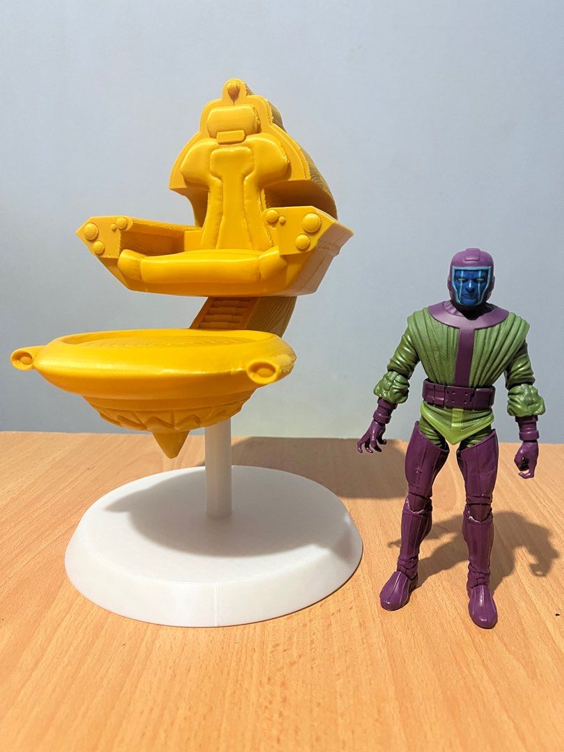 Custom 3D FDM Printed for Hasbro Marvel Legends Kang the conqueror time ...