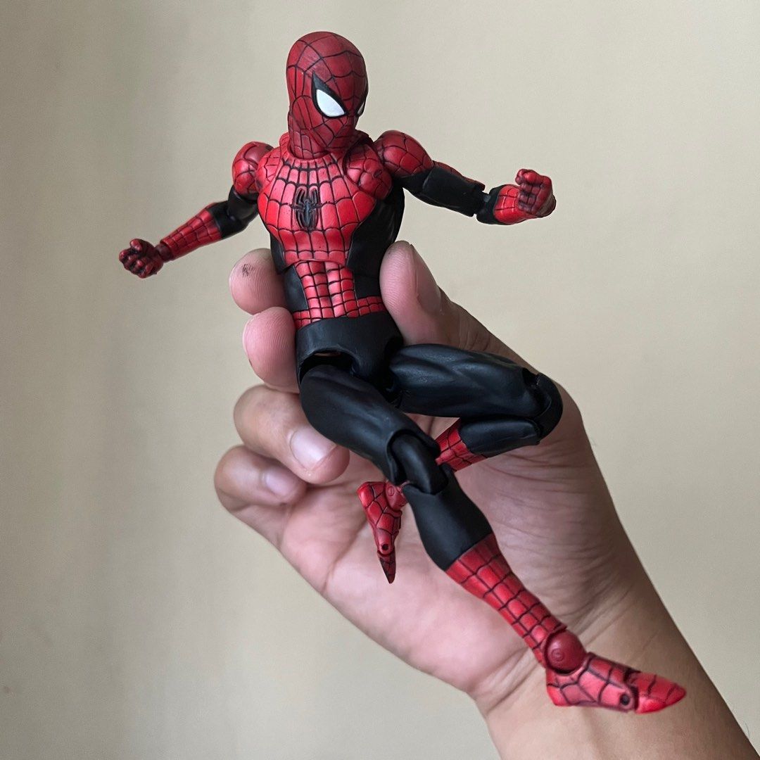 Custom Mafex Spider Man Hobbies And Toys Toys And Games On Carousell