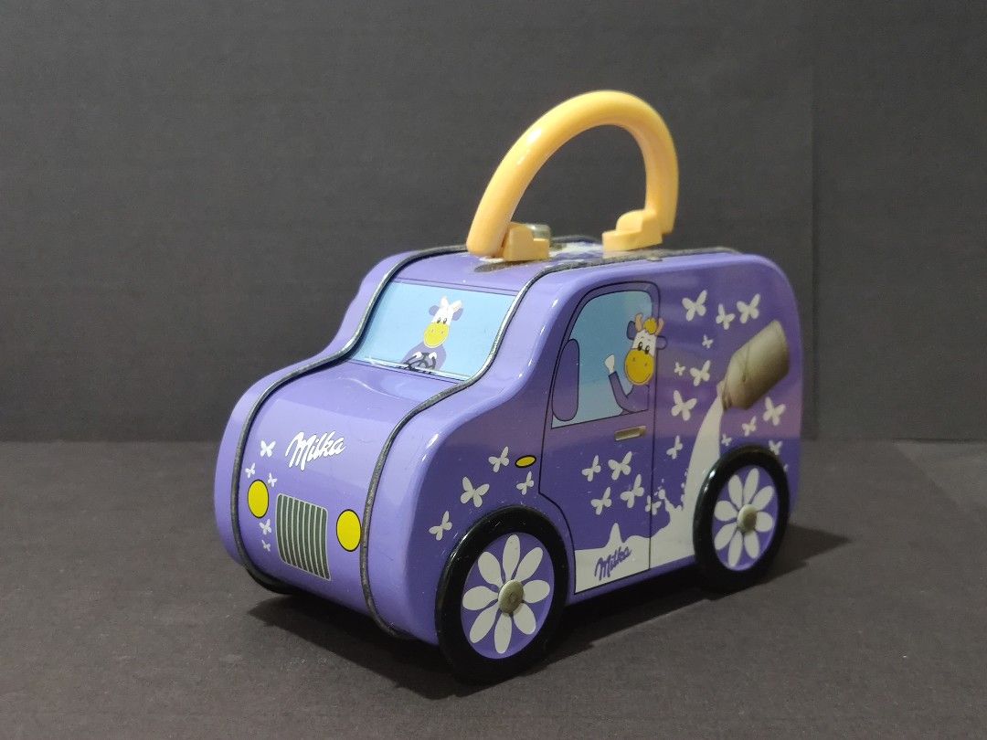 Cute Milka Chocolate Tin Truck, Hobbies & Toys, Collectibles ...