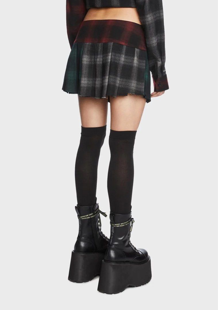 Daria 90s mini plaid skirt, Women's Fashion, Bottoms, Skirts on Carousell