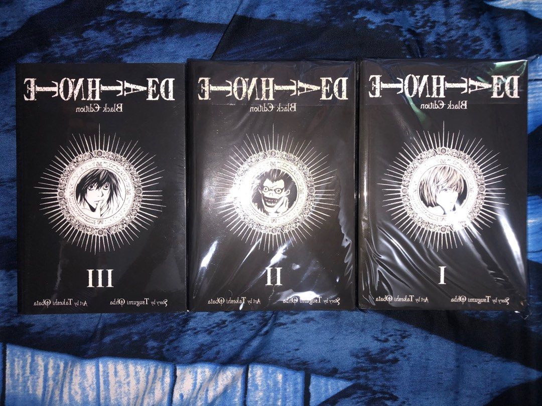 Death note black edition vol. 1-3, Hobbies & Toys, Books & Magazines ...