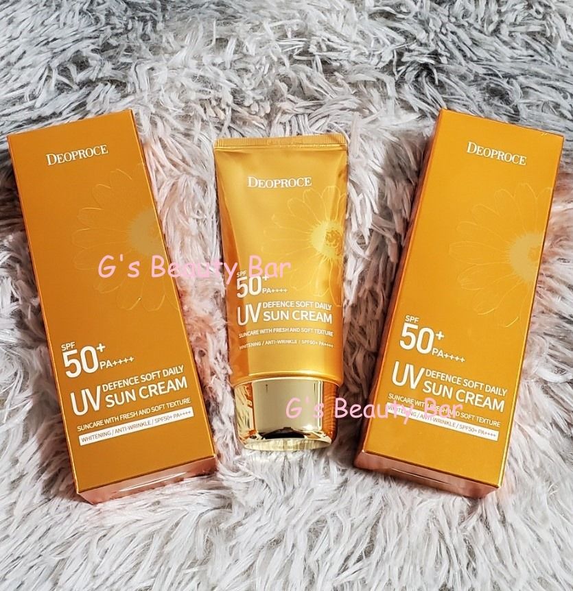Deoproce UV Defence Soft Daily Sun Cream SPF50+ PA++++ 70g - Authentic ...
