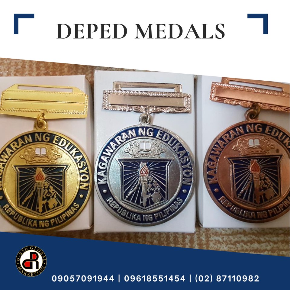 Deped medal medals medal silver medal gold medal, Hobbies & Toys ...