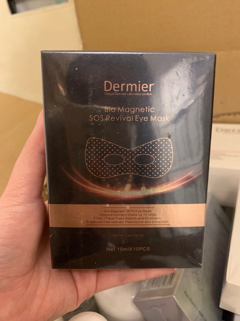 ️現貨包郵+送面膜 ️Dermier 磁肽急救眼膜, 美容＆個人護理, 健康及美容 - 皮膚護理, 面部 - 面部護理 - Carousell
