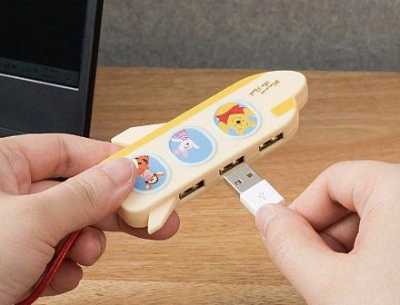 Disney Winnie the Pooh flying USB hub, Computers & Tech, Parts ...
