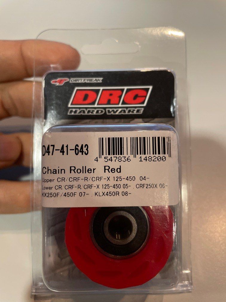 DRC Chain Roller DRZ CRF KLX, Motorcycles, Motorcycle Accessories on ...