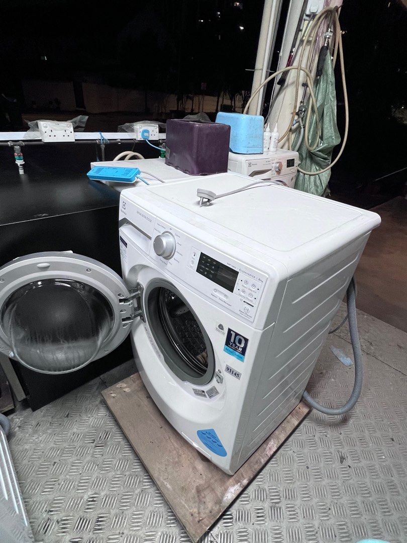 ELECTROLUX 8KG Front-Loader Washing Machine EWF12853-1 (93145), TV ...