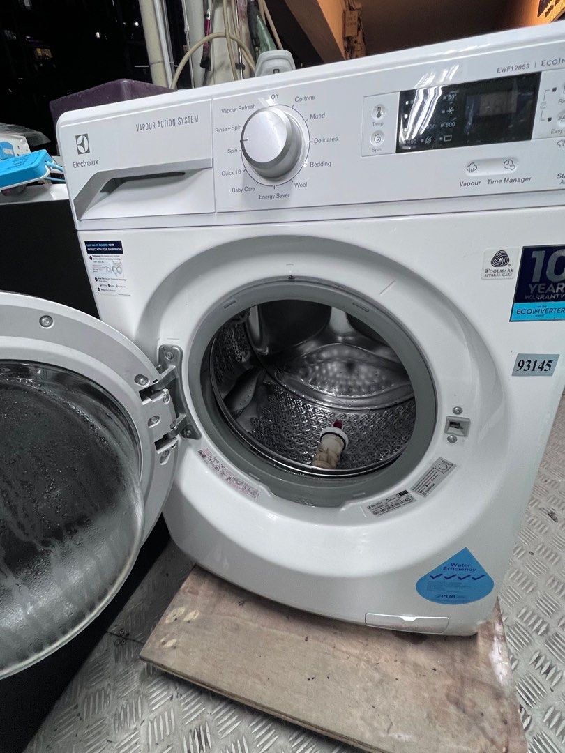 ELECTROLUX 8KG Front-Loader Washing Machine EWF12853-1 (93145), TV ...