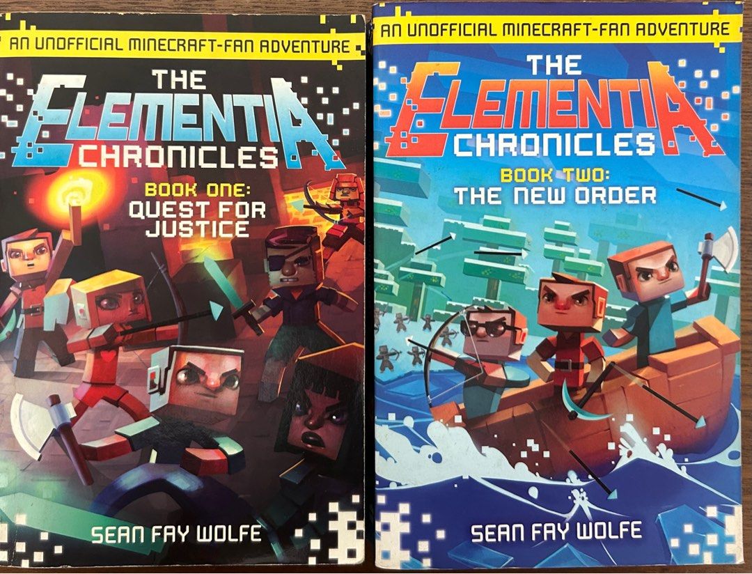 Elementia Chronicles book one and two, Hobbies & Toys, Books ...