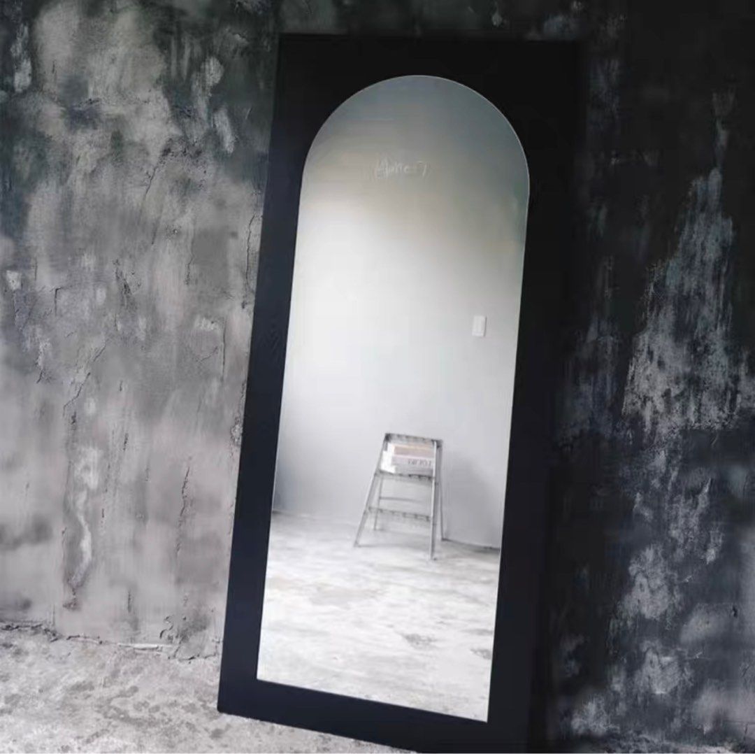 ELTON Modern Arch Standing Mirror, Furniture & Home Living, Home Decor ...