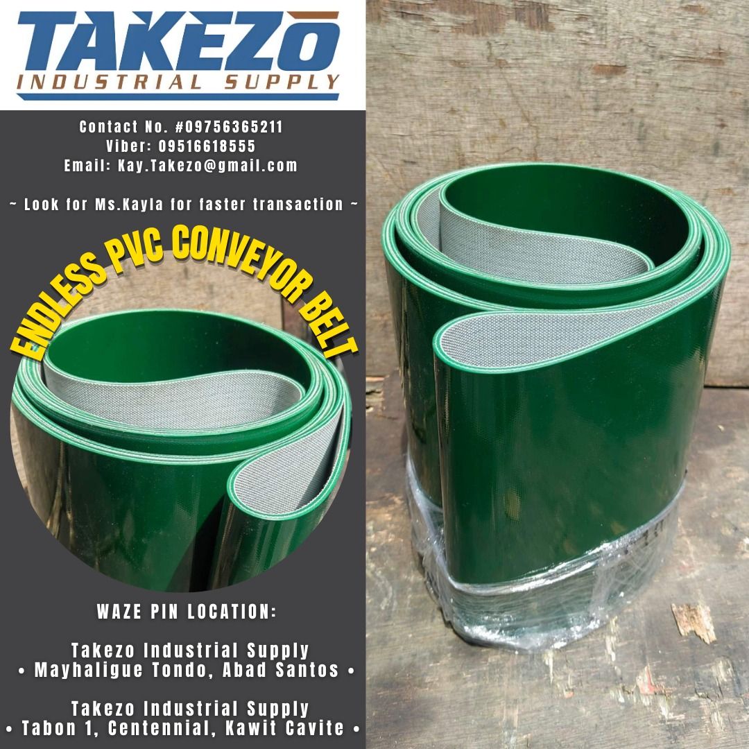 ENDLESS PVC CONVEYOR BELT, Commercial & Industrial, Industrial ...